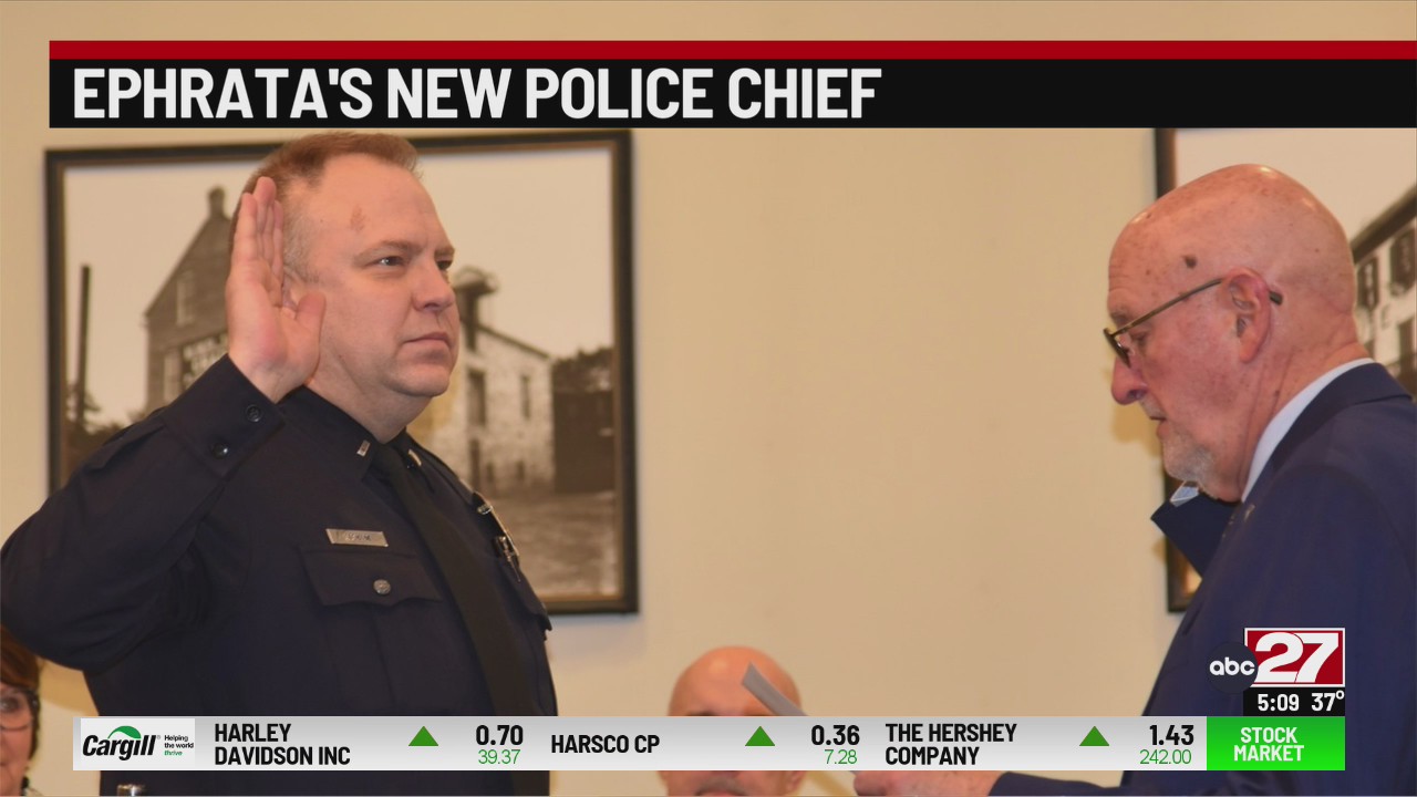 Ephrata Police Department introduces new Chief of Police – ABC27