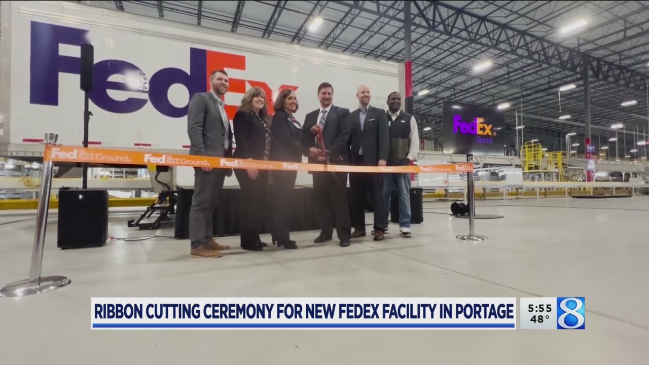Portage FedEx facility brings in 400 jobs, faster shipping speeds ...