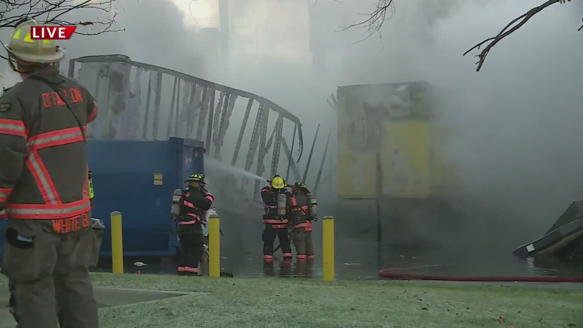 Massive fire near ‘Savers’ thrift store in Fairview Heights – FOX 2