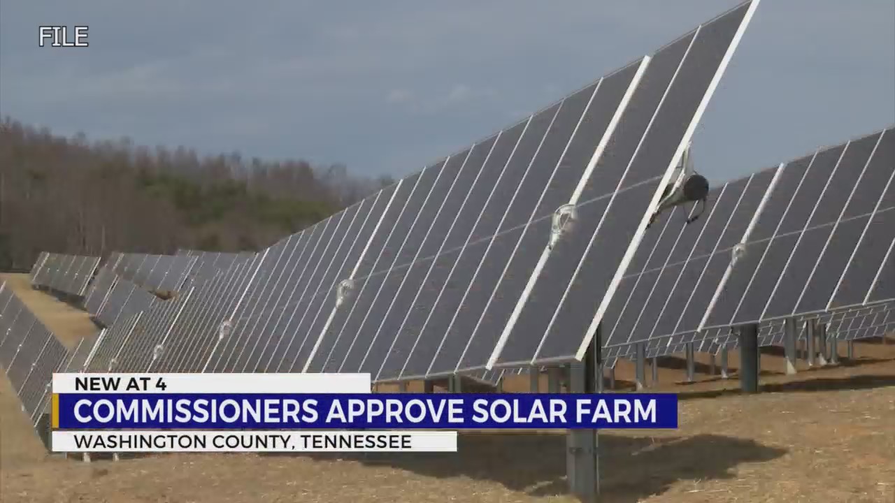 Washington County, Tennessee approves solar farm rezoning – WJHL | Tri ...