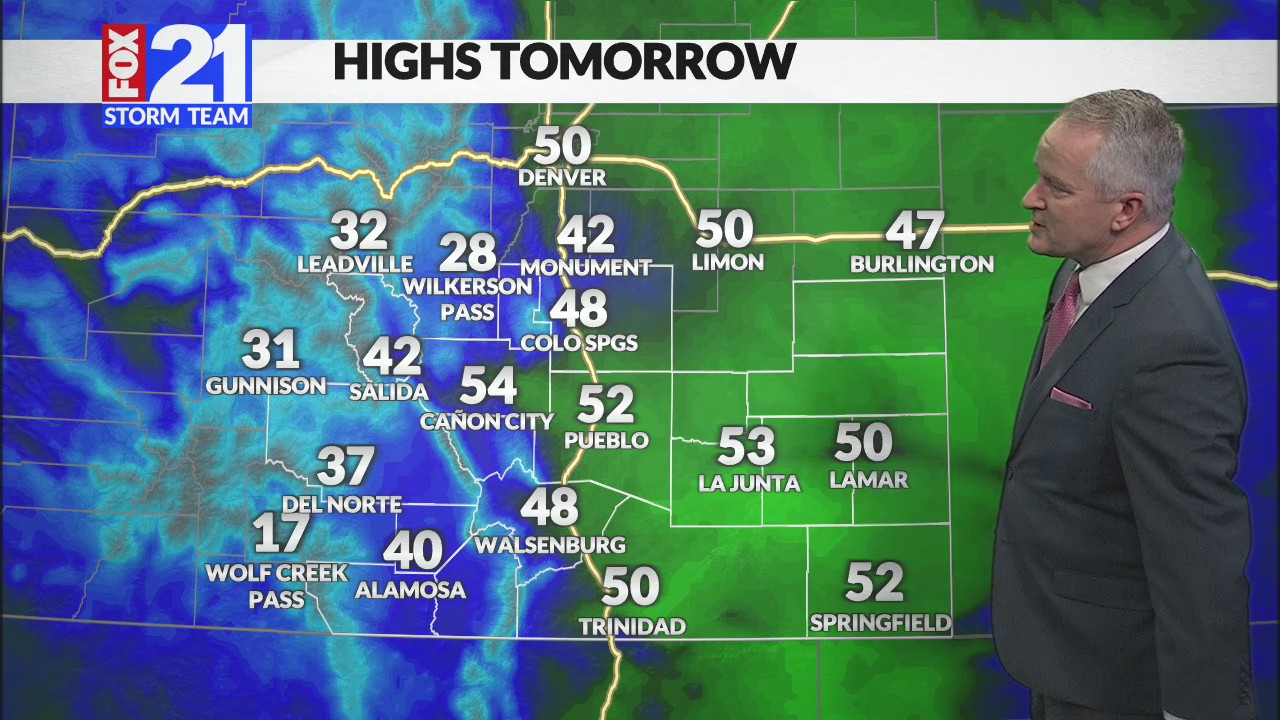 Fox 21 Storm Team Forecast – FOX21 News Colorado