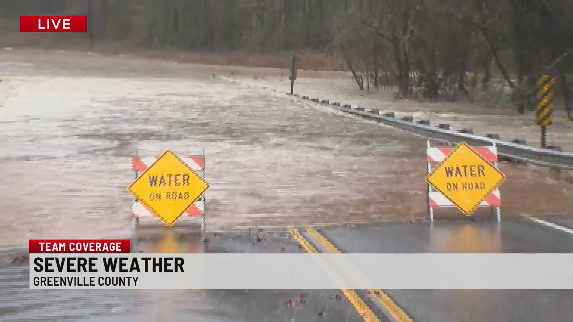 Roads closed due to flooding across the Upstate, WNC – WSPA 7NEWS