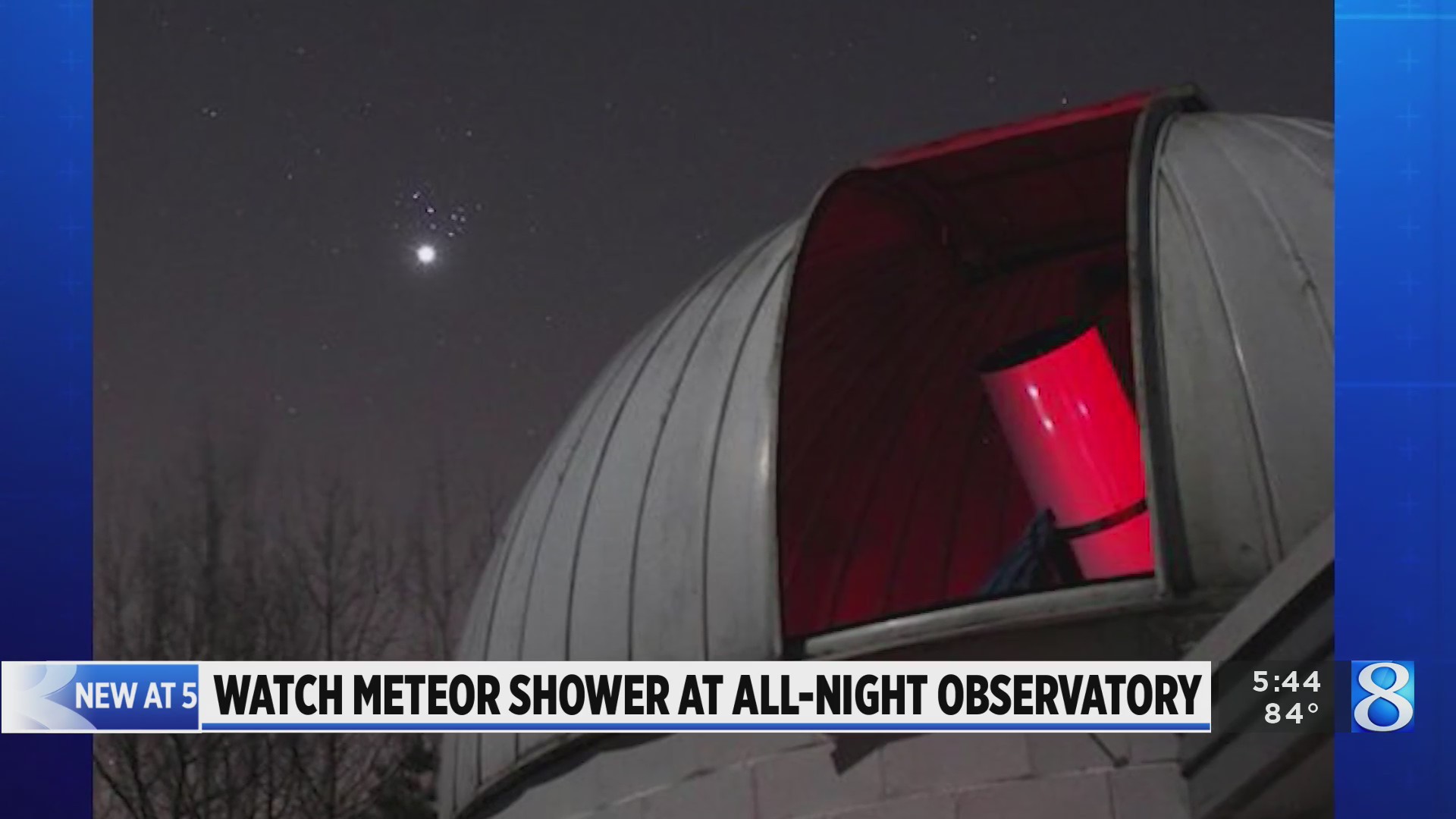 Watch the meteor shower at all-night observatory event – WOODTV.com