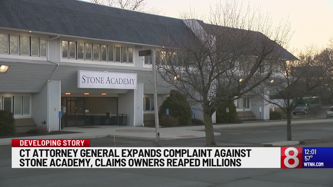 AG expands complaint against Stone Academy – WTNH.com