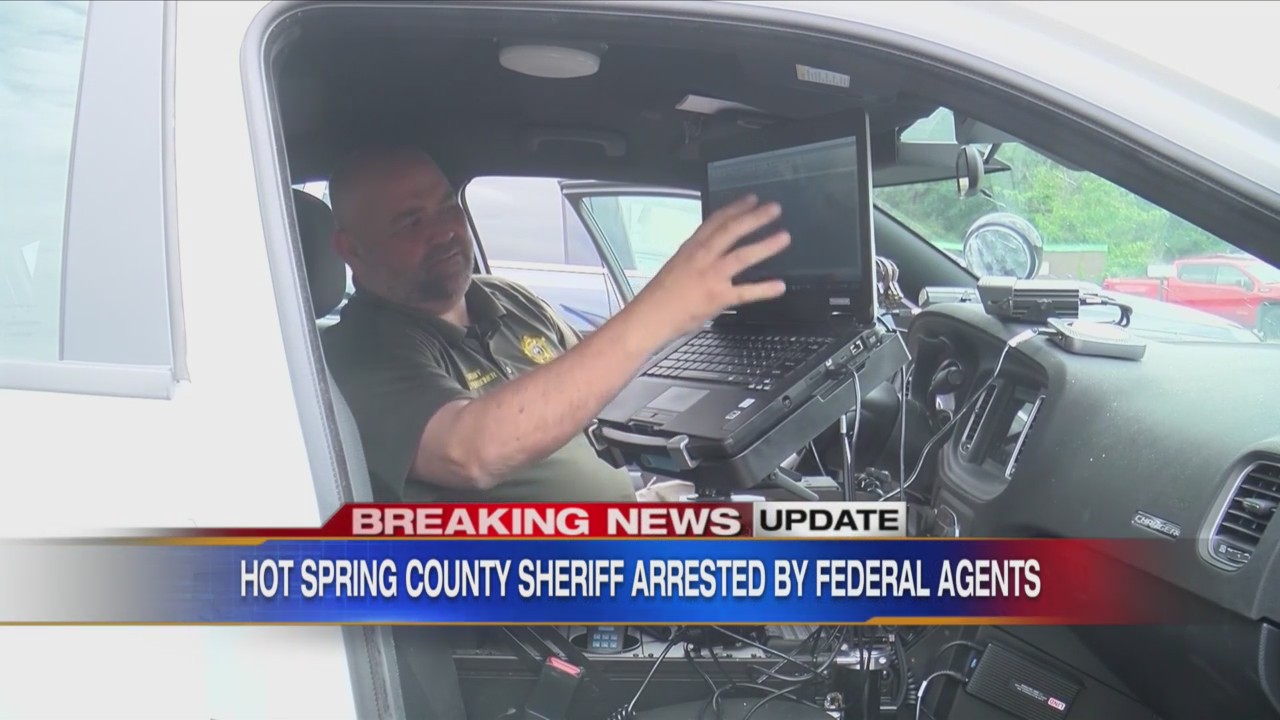 Hot Spring County Sheriff Scott Finkbeiner arrested by federal agents ...