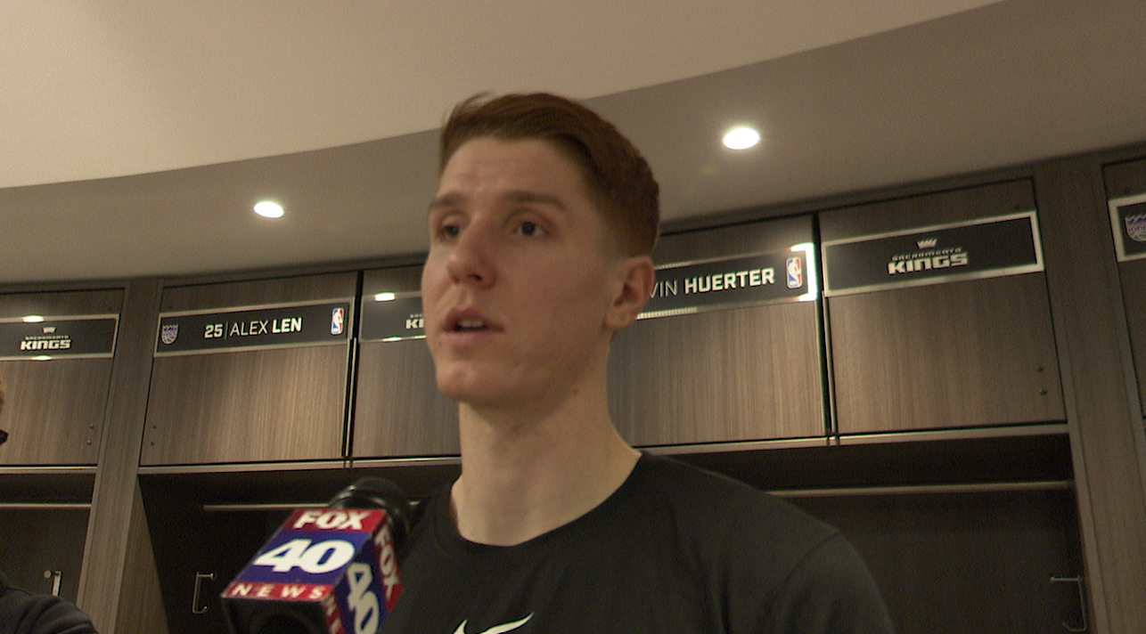 Kevin Huerter on his Kings tying an NBA record for 3s in a quarter ...
