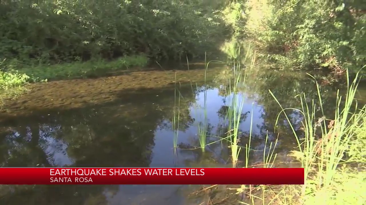 Earthquake shakes water levels – KRON4