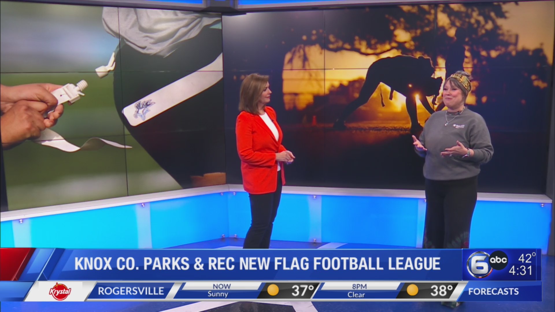 Knox County Parks & Rec’s New Flag Football League – WATE 6 On Your Side