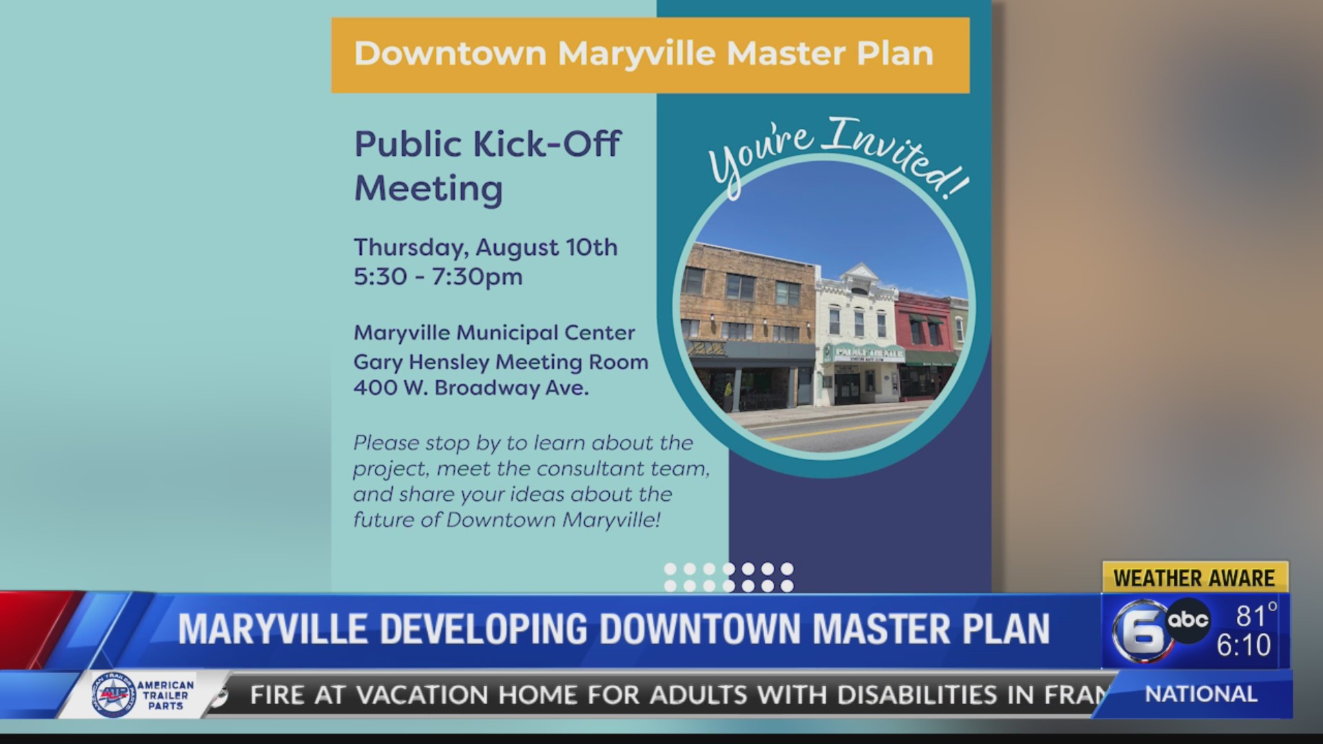 Maryville developing downtown master plan – WATE 6 On Your Side