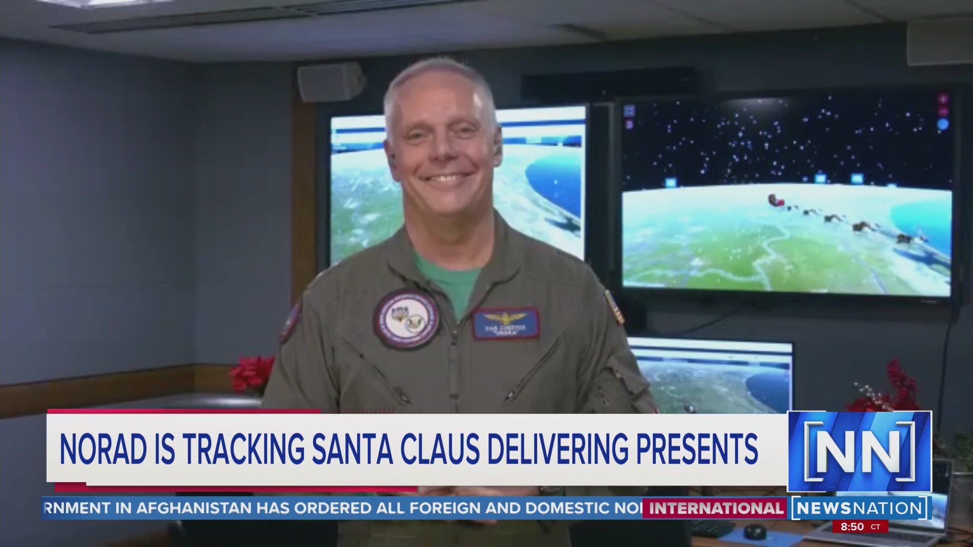 Rear Adm. Daniel Cheever on NORAD tracking Santa | NewsNation Prime ...
