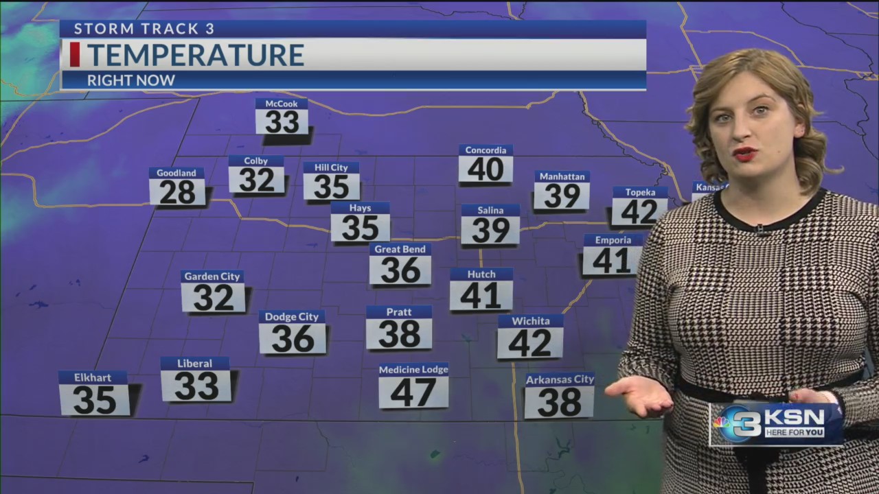 Saturday evening forecast for all of Kansas – KSN-TV