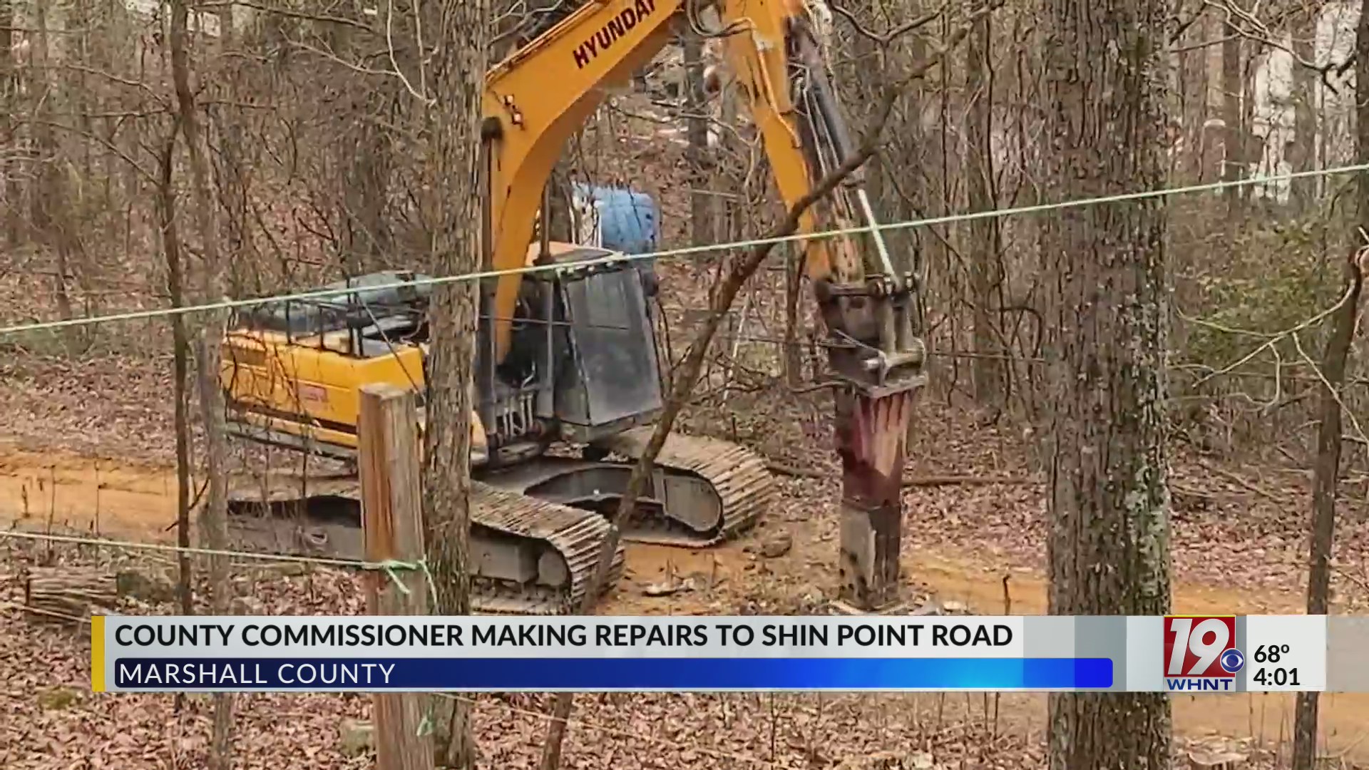 County Commissioner Making Repairs on Shin Point Road | Feb. 2, 2024 ...