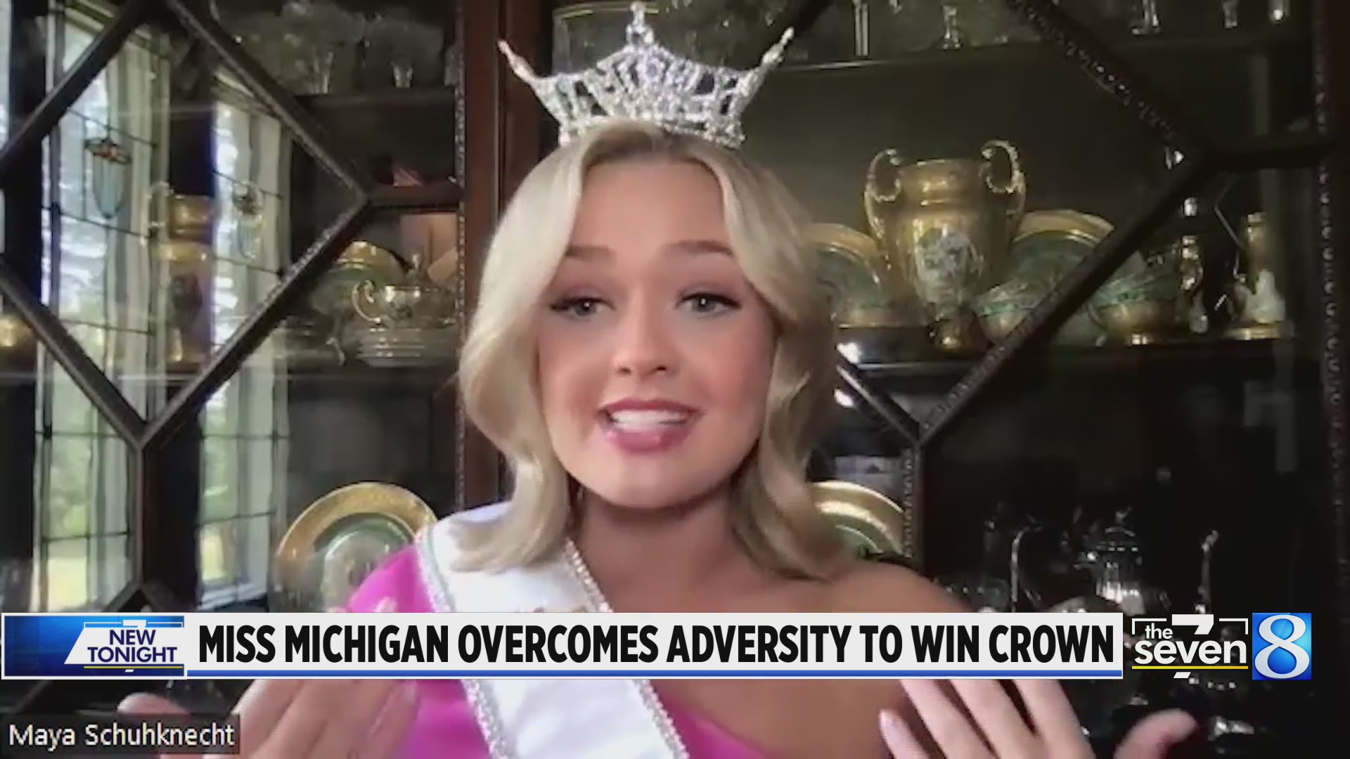 Miss Michigan overcomes adversity to win crown – WOODTV.com