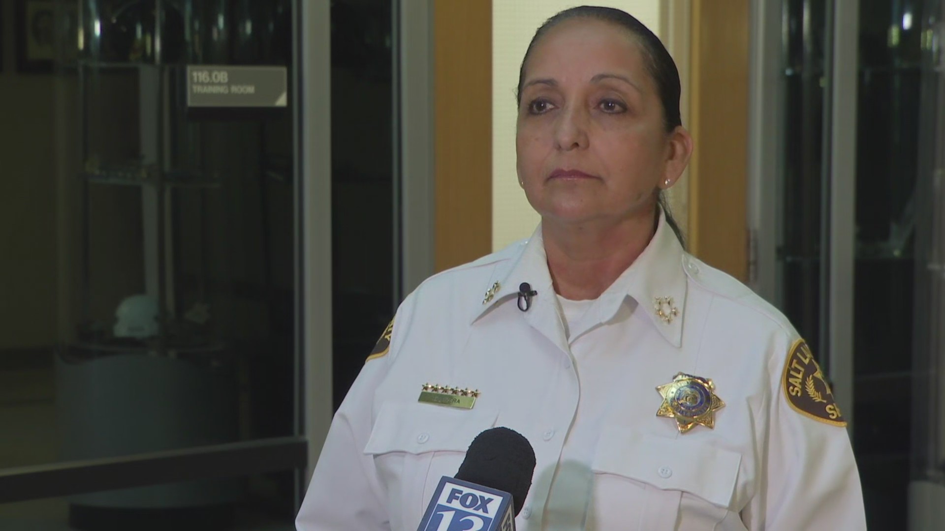 SLCo. Sheriff Rosie Rivera discusses death of Dpty. Emaloni Takitoa ...