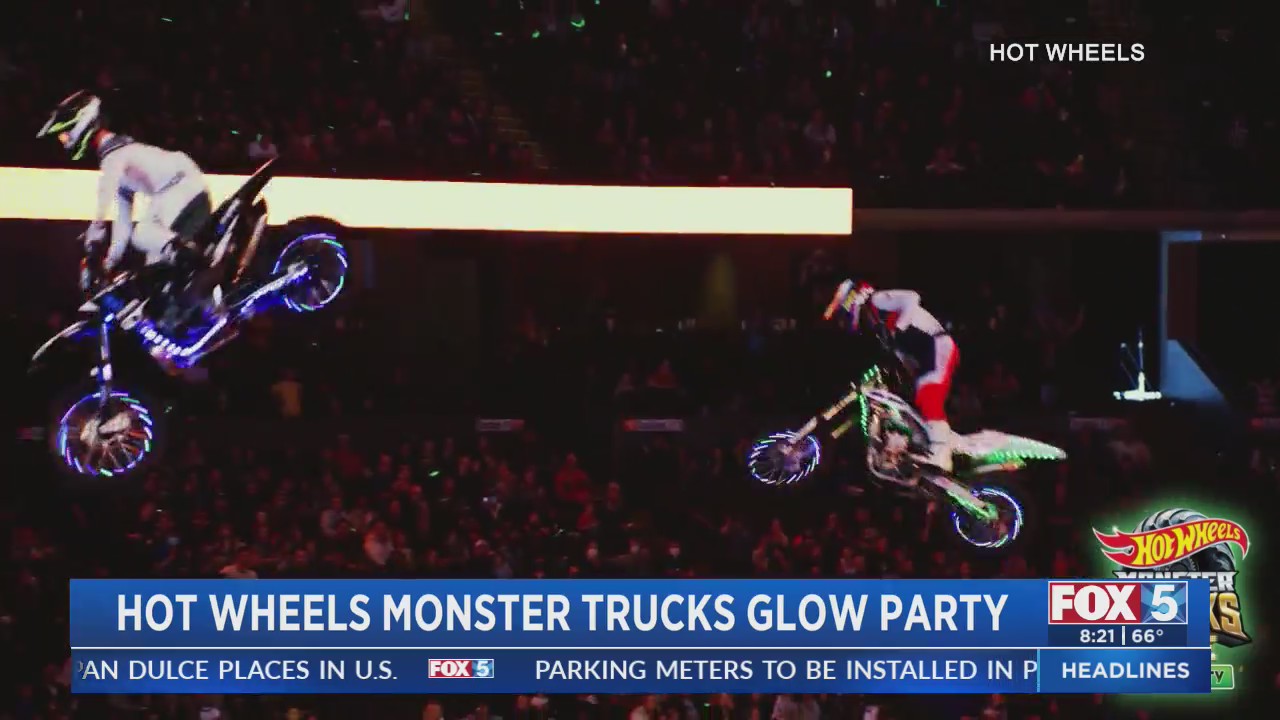Hot Wheels Monster Truck Glow Party – FOX 5 San Diego & KUSI News
