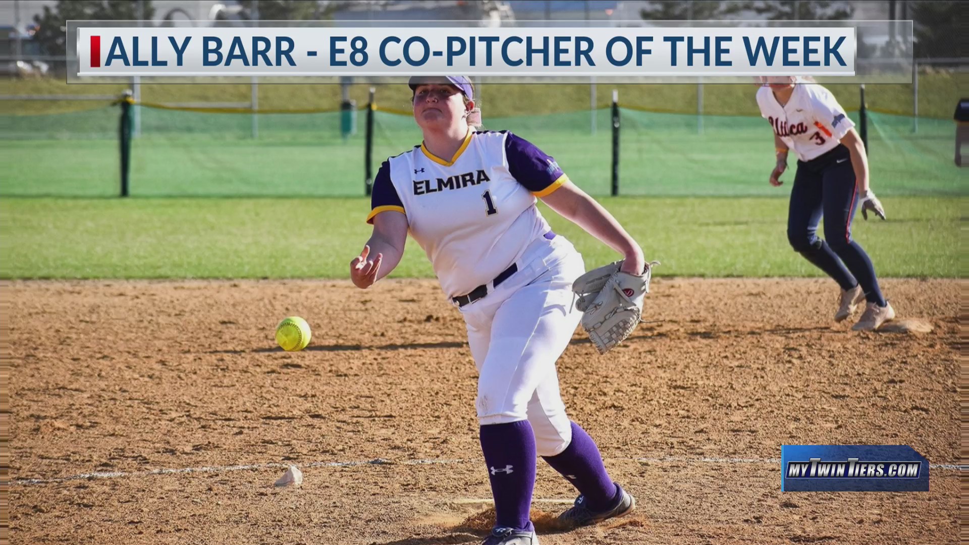 Ally Barr – Empire 8 Co-Pitcher of The Week – WETM – MyTwinTiers.com