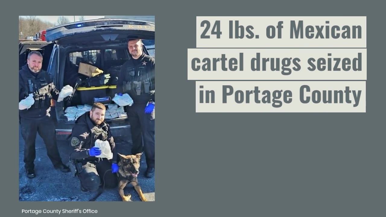 24 lbs. of Mexican cartel drugs seized in Portage – Fox 8 Cleveland WJW
