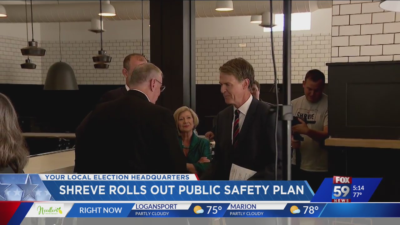 Indianapolis mayoral candidate announces public safety plan – Fox 59