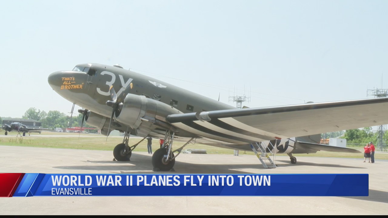 WWII planes fly into town – Eyewitness News (WEHT/WTVW)