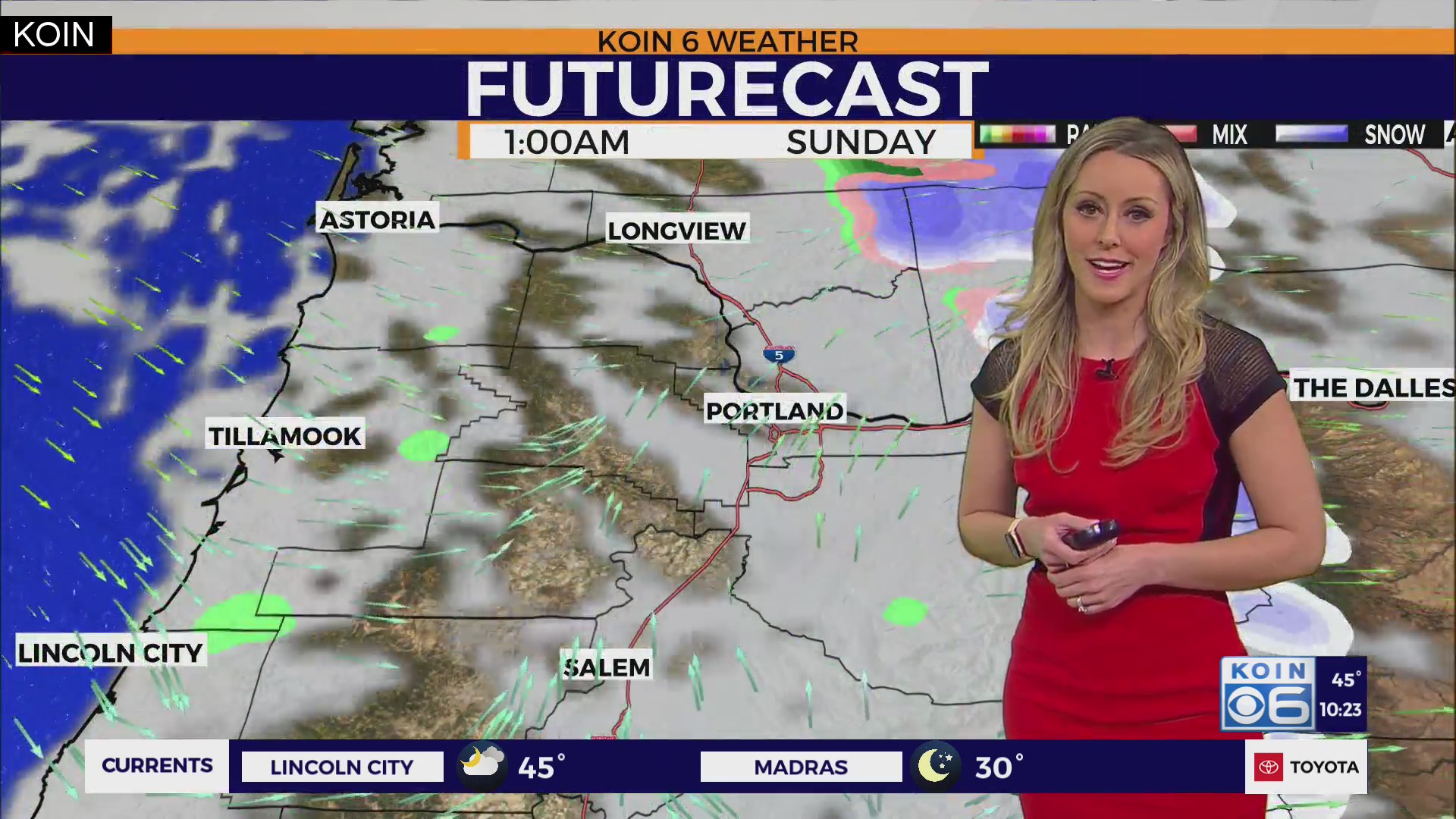 Your Portland weather forecast: Dry days ahead! – KOIN.com