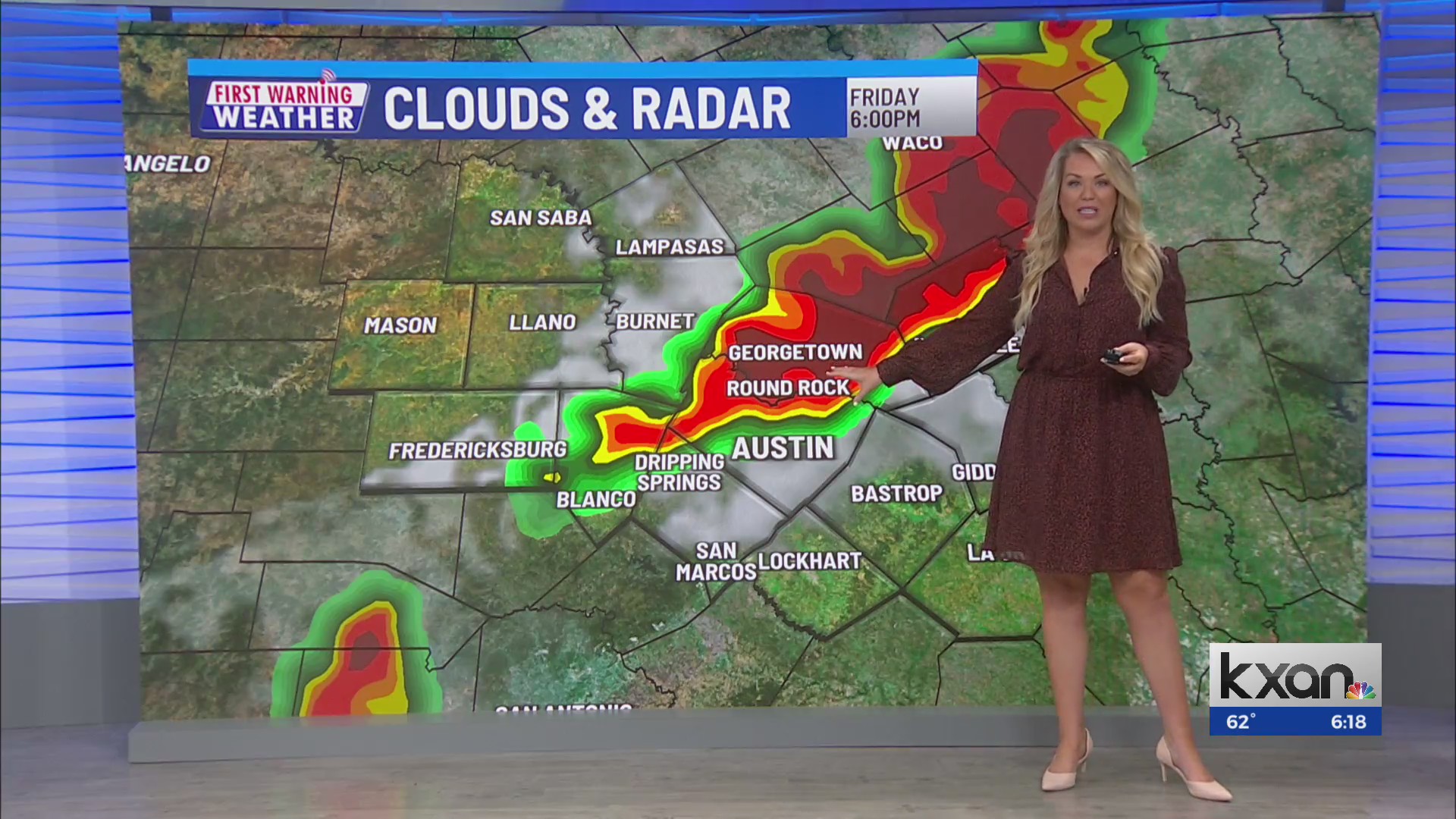 First Warning Weather with Kristen Currie – KXAN Austin