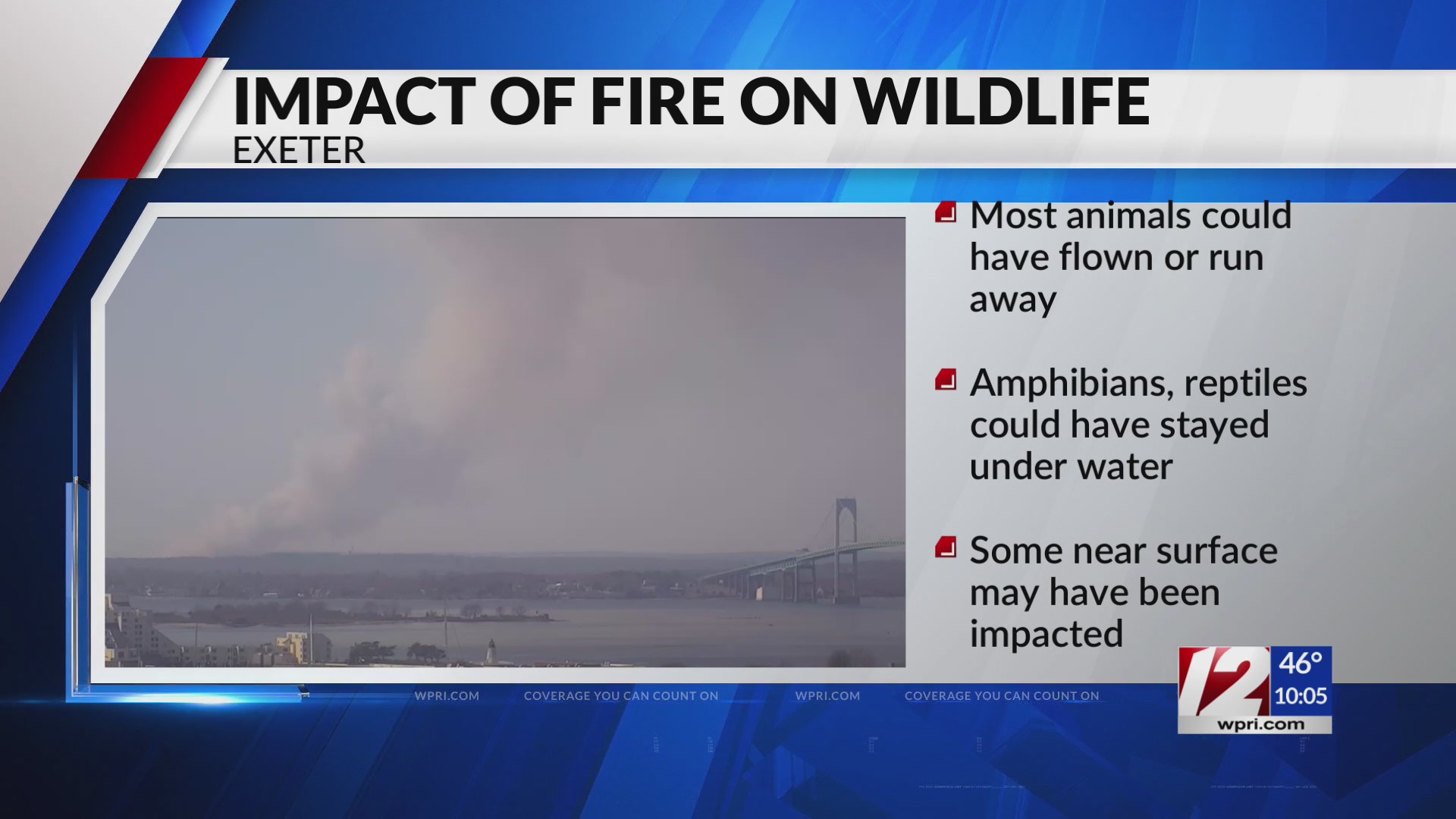 DEM: Exeter brush fire was RI’s largest since 1942 – WPRI.com