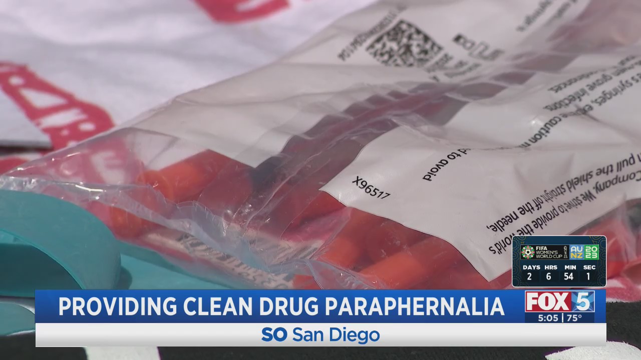 Providing Clean Drug Paraphernalia – FOX 5 San Diego & KUSI News