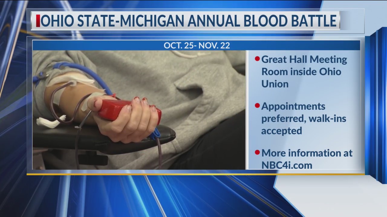 When Ohio State-Michigan blood battle begins – NBC4 WCMH-TV