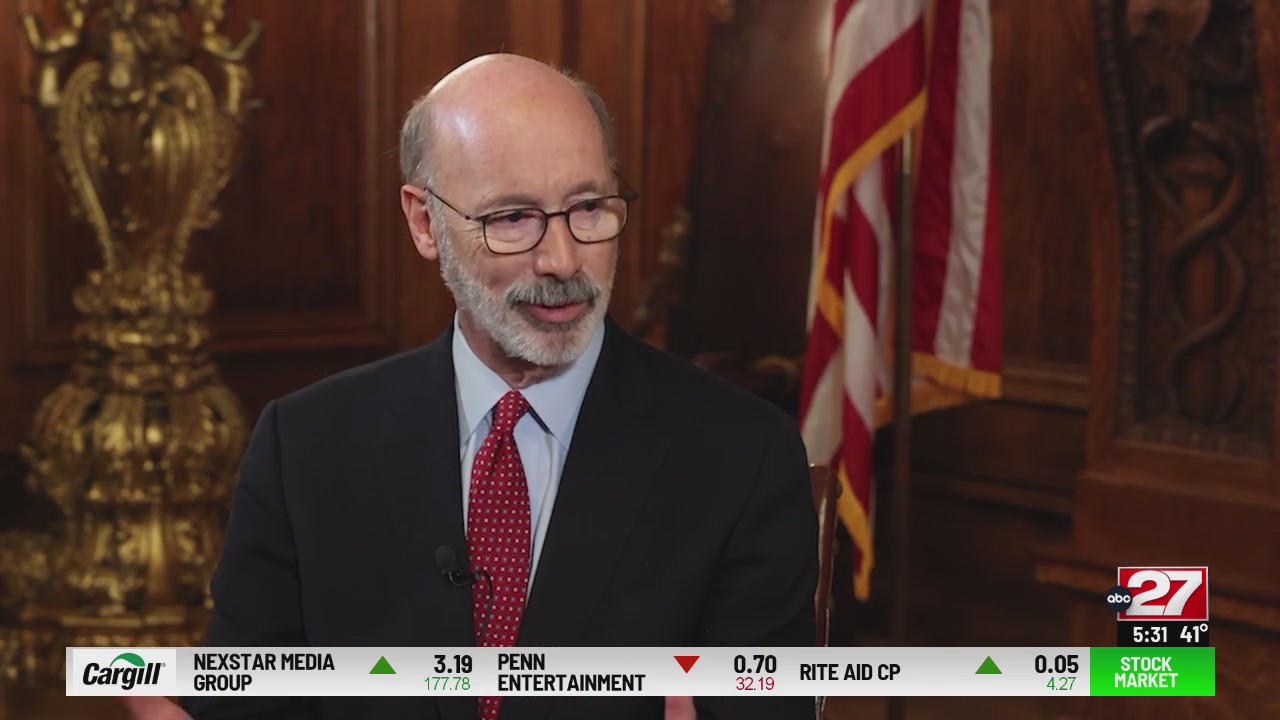 Pennsylvania Governor Tom Wolf talks efforts to send $2,000 stimulus ...