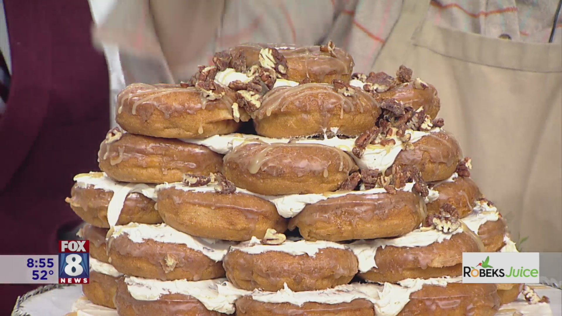 Apple Cider Donut Tower wakes up Wayne’s sweet tooth – Fox 8 Cleveland WJW