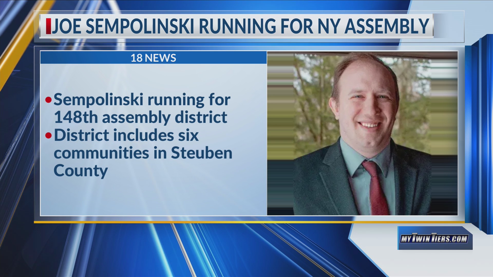 Former Congressman Sempolinski announces run for State Assembly – WETM ...