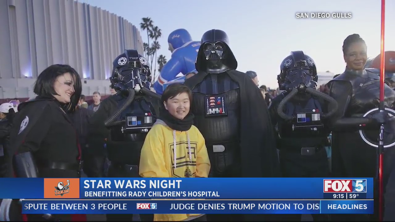 Star Wars Night at the Gulls Game – FOX 5 San Diego & KUSI News