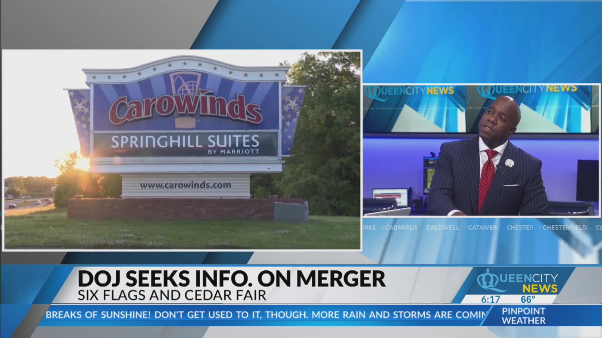 DOJ seeking info for Six Flags-Cedar Fair merger – FOX8 WGHP