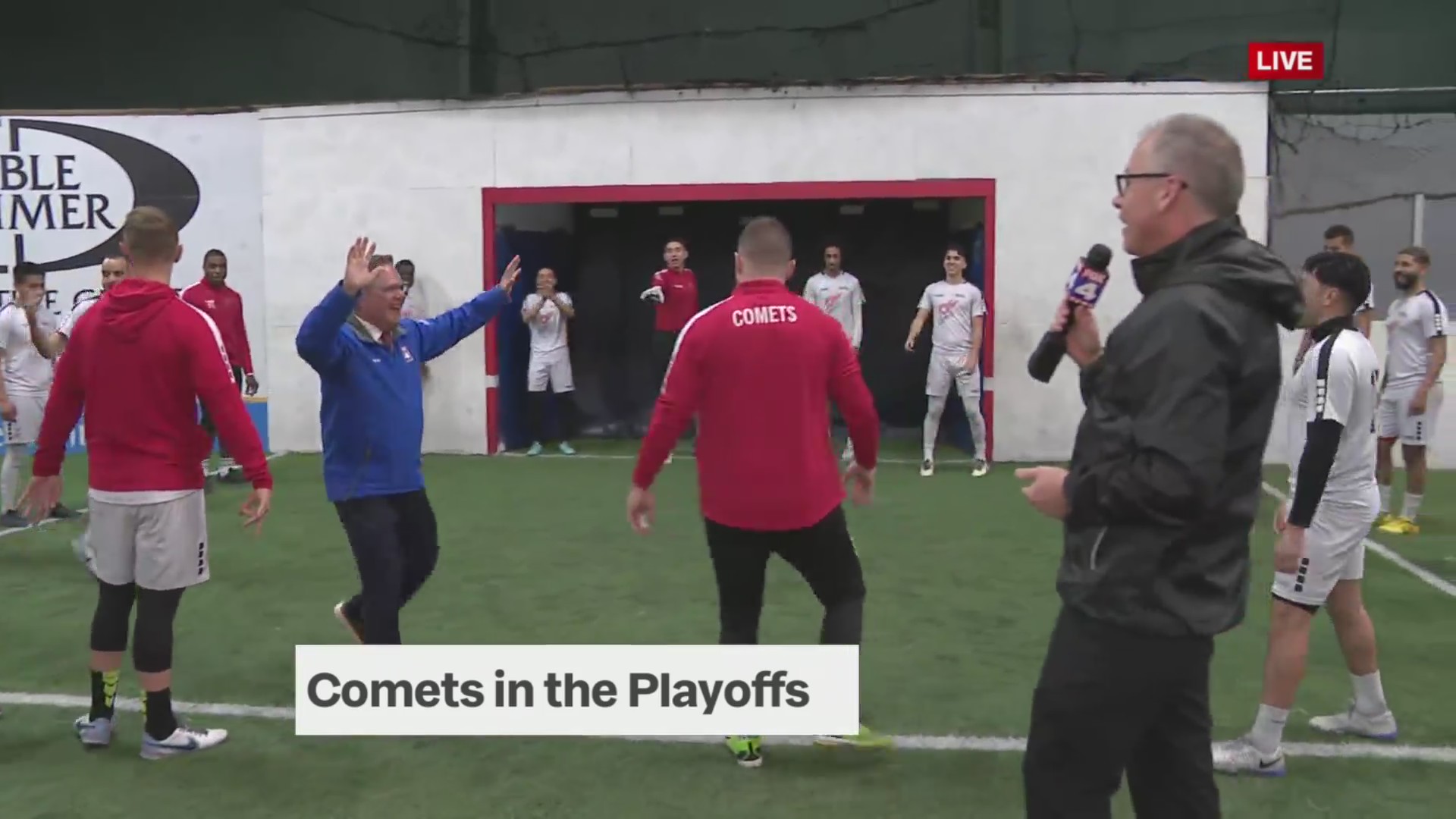 FOX4’s Nick Vasos runs the Rondo drill with the Comets – FOX 4 Kansas ...