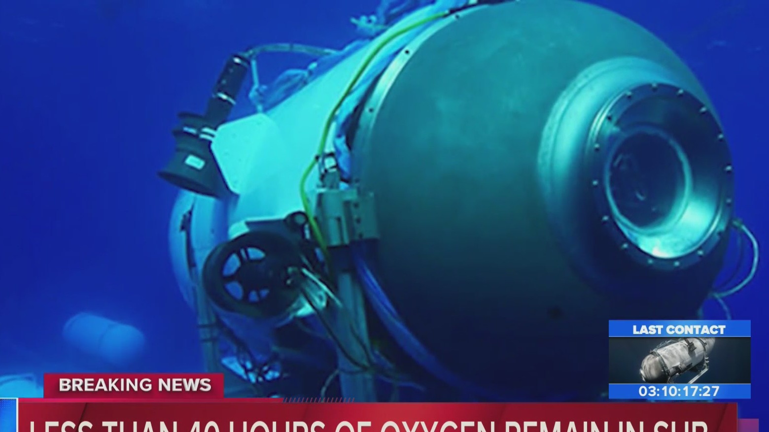 Rescuers scour waters near Titanic wreck for missing sub | Elizabeth ...