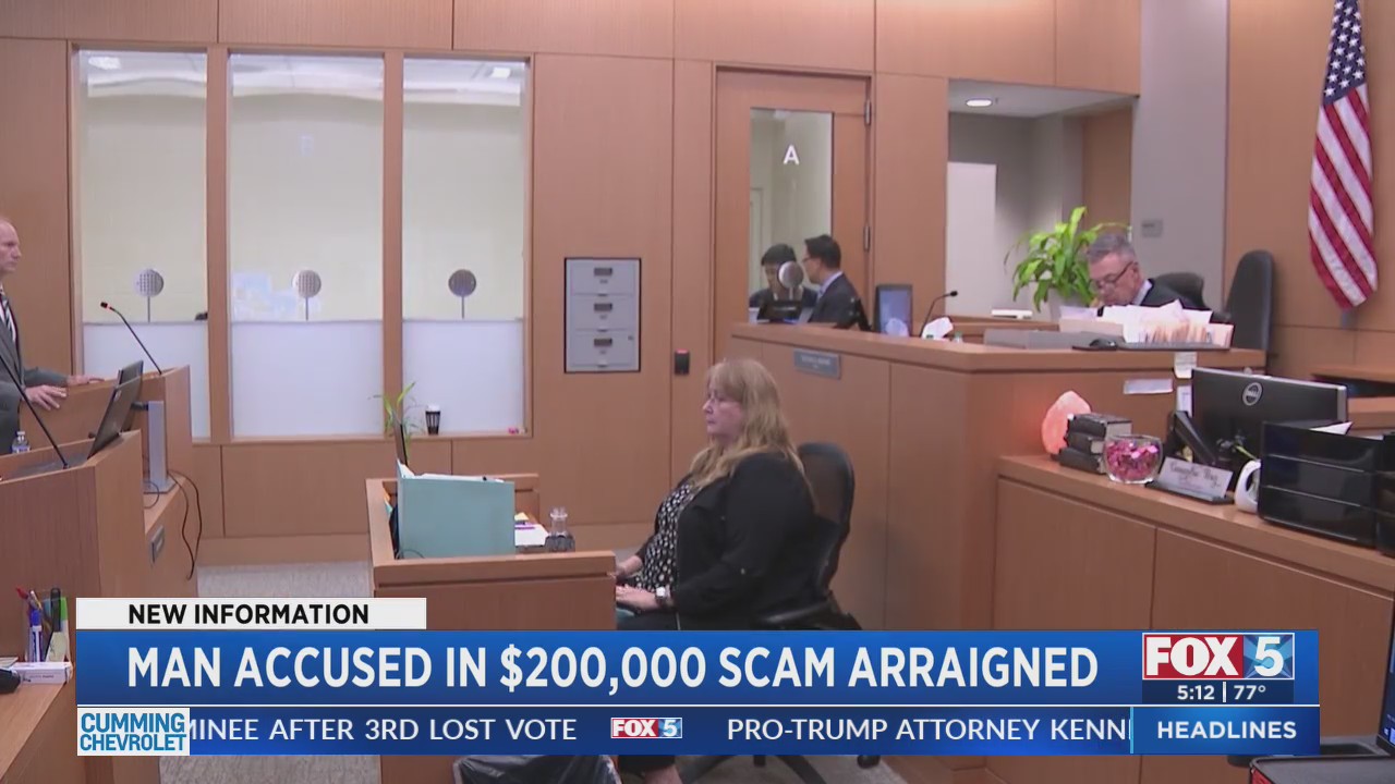 Man Accused In $200,000 Scam Arraigned – FOX 5 San Diego & KUSI News