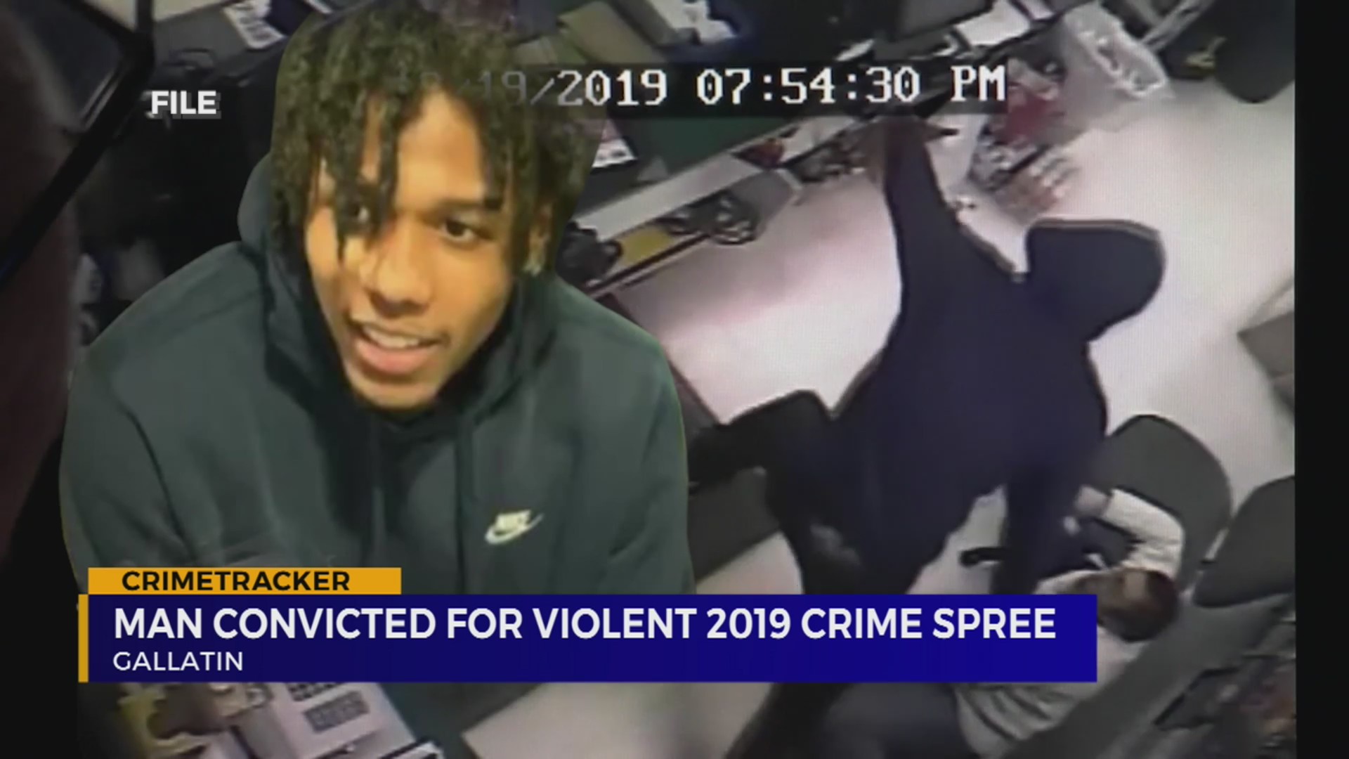 Gallatin Man Convicted In Connection With 2019 Violent Crime Spree 5554
