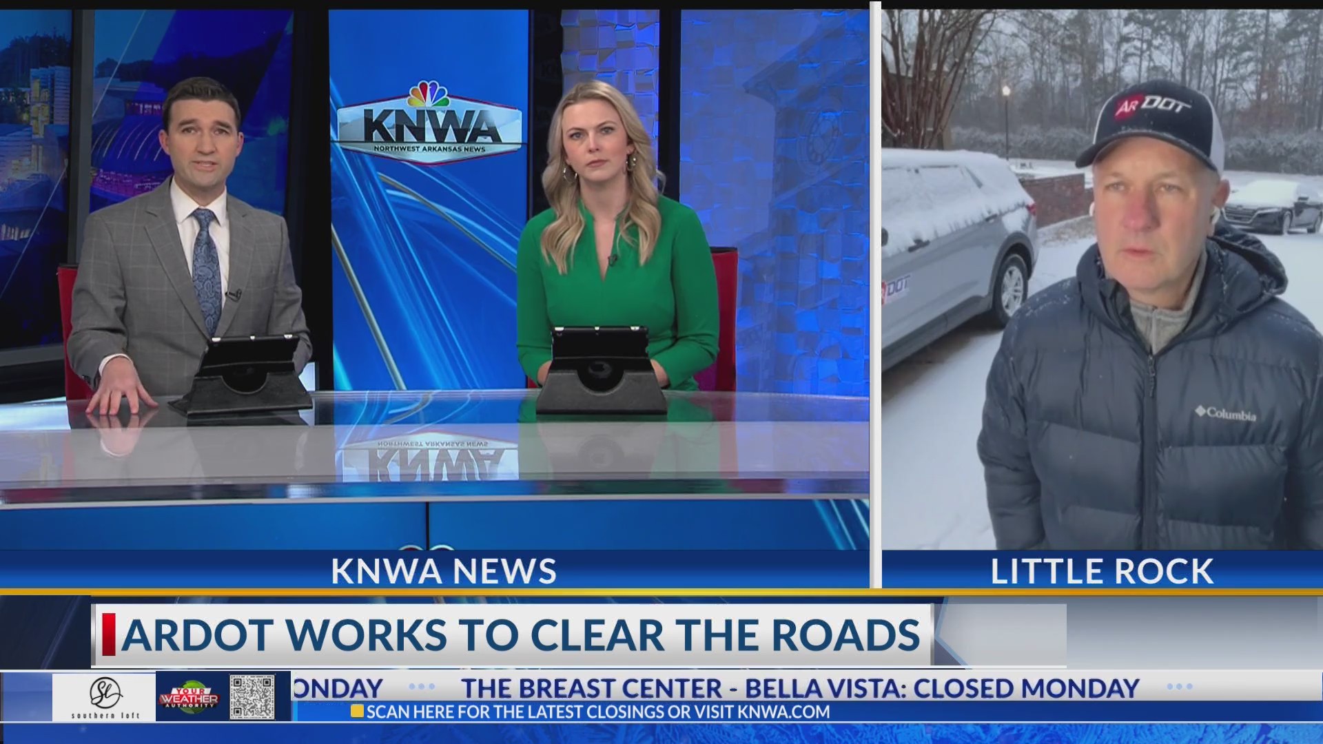 WATCH: ARDOT’s Dave Parker tells what crews are doing to keep road ...