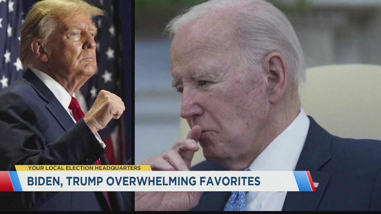 Super Tuesday: Biden, Trump overwhelming favorites – NEWS10 ABC