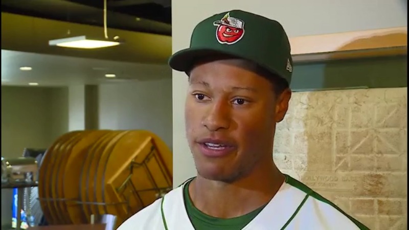 Joshua Mears full 2023 preseason interview with TinCaps on 4/4/23 – WANE 15