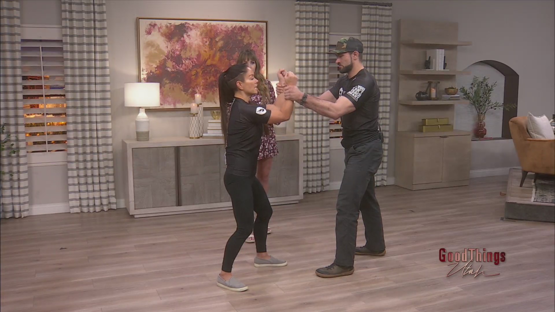Learn Self defense moves with Myo Strong and Tanner Clark – ABC4 Utah