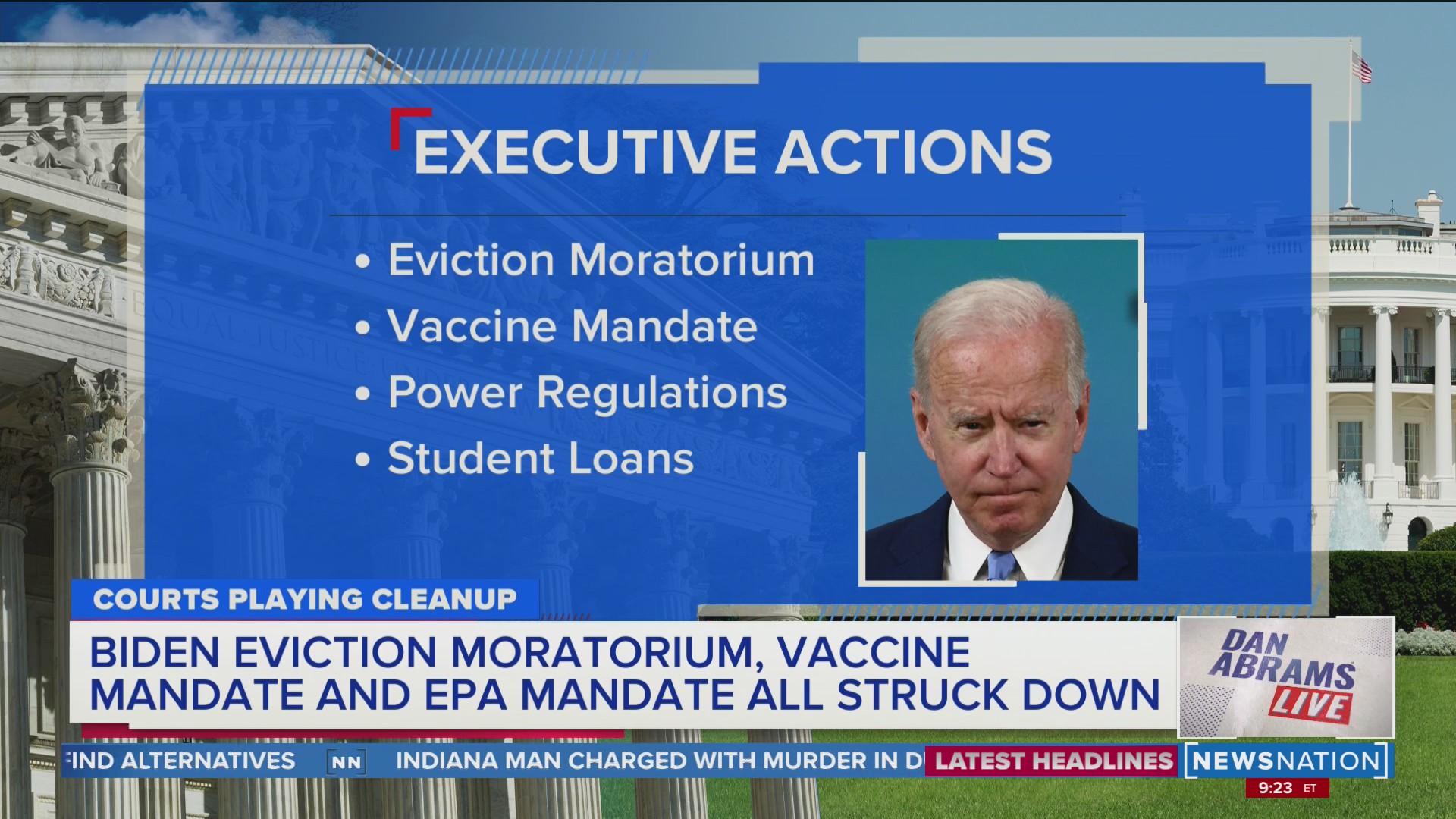 Biden executive orders not holding up in court | Dan Abrams Live ...