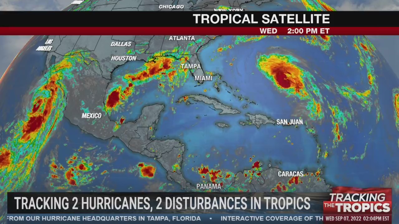 Tracking the Tropics: Earl forecast to become first major hurricane of ...