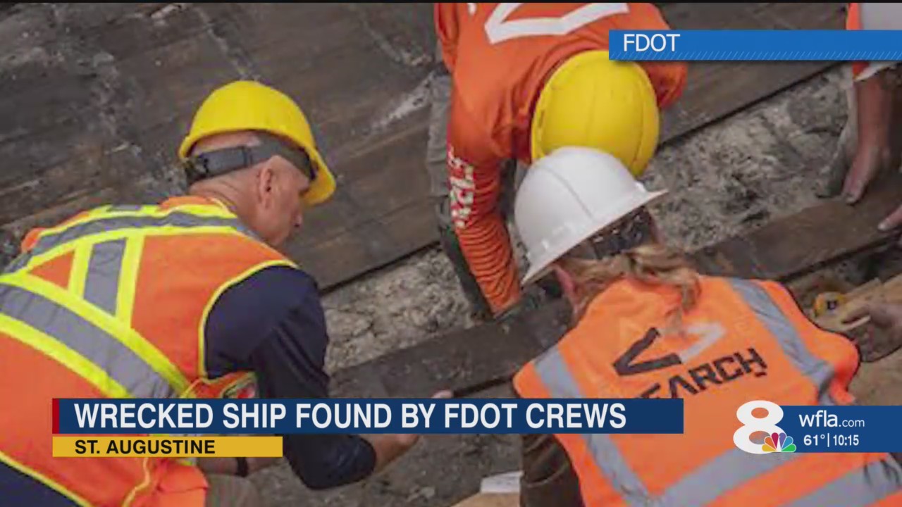 ‘An incredible find’: 1800s shipwreck unearthed during Florida road ...