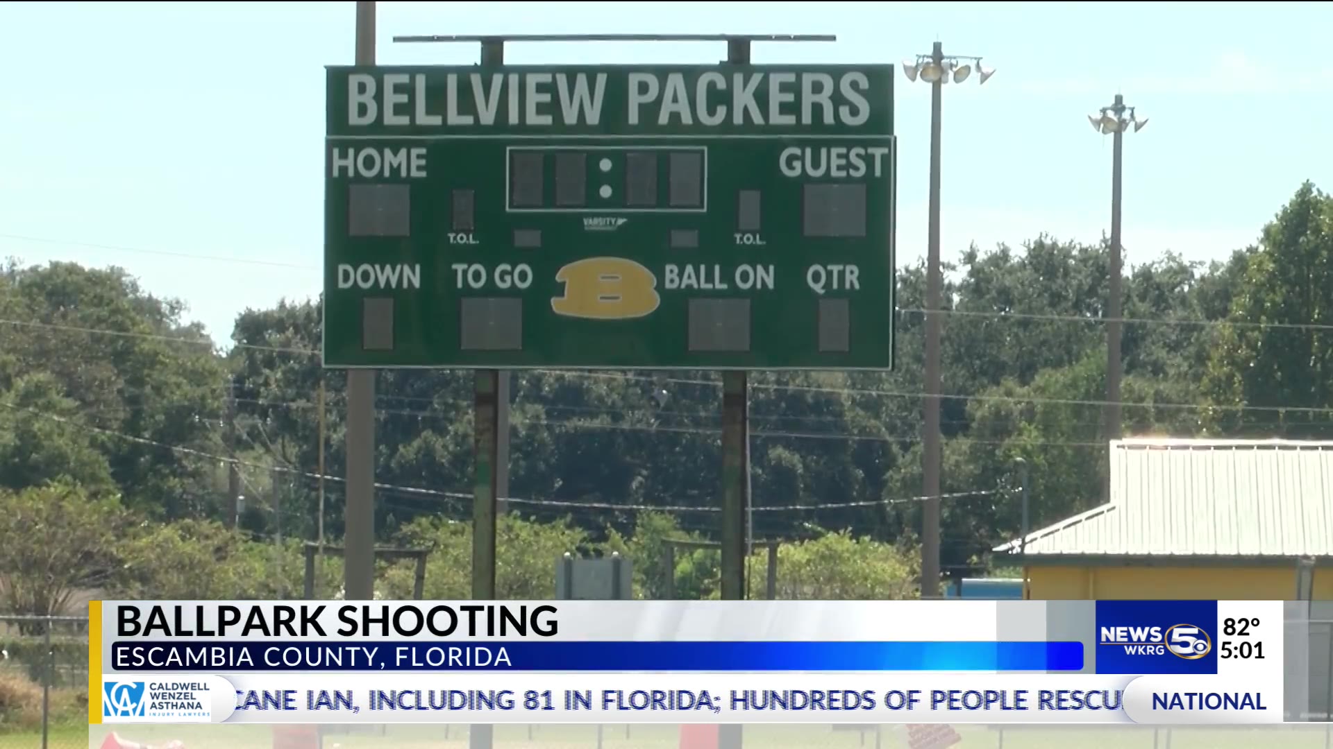Sheriff gives update on Bellview Ballpark shooting, not related to ...