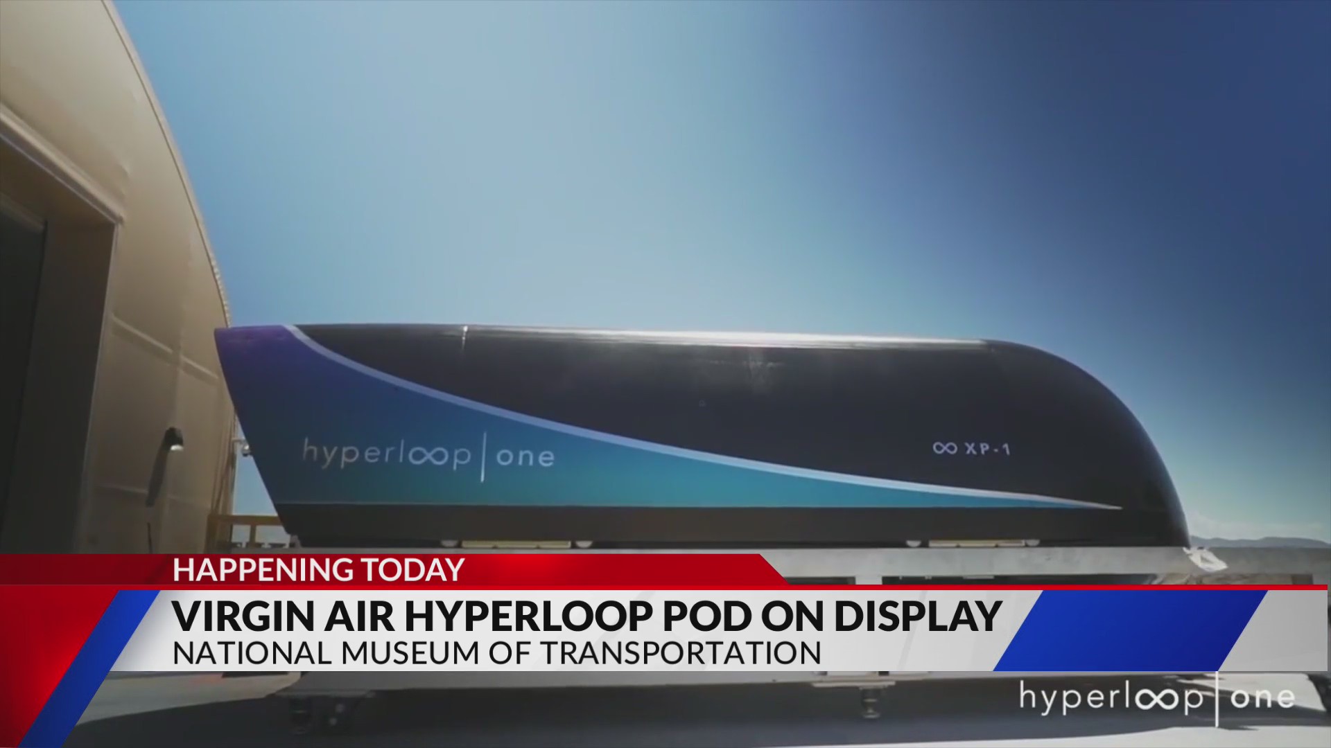 Virgina Air Hyperloop’s pod on display at Kirkwood museum – FOX 2