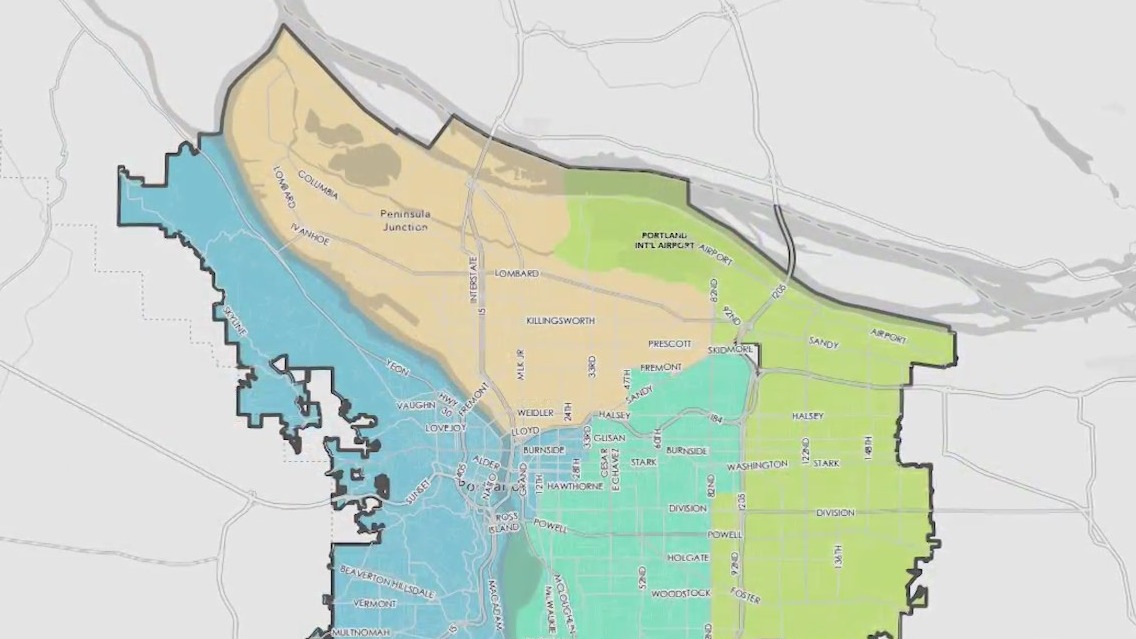 Independent District Commission unveils three potential voting district ...