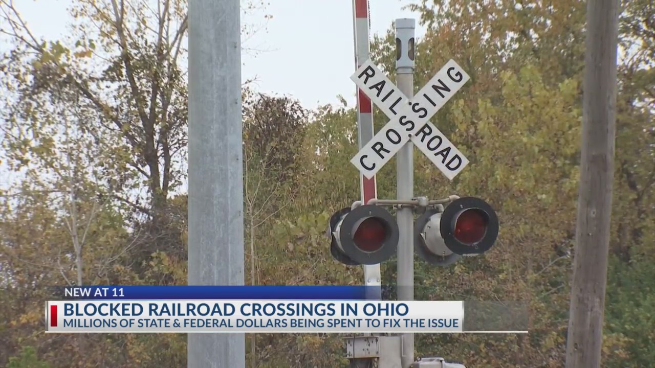 Millions being spent to fix issue of blocked railroad crossings in Ohio ...