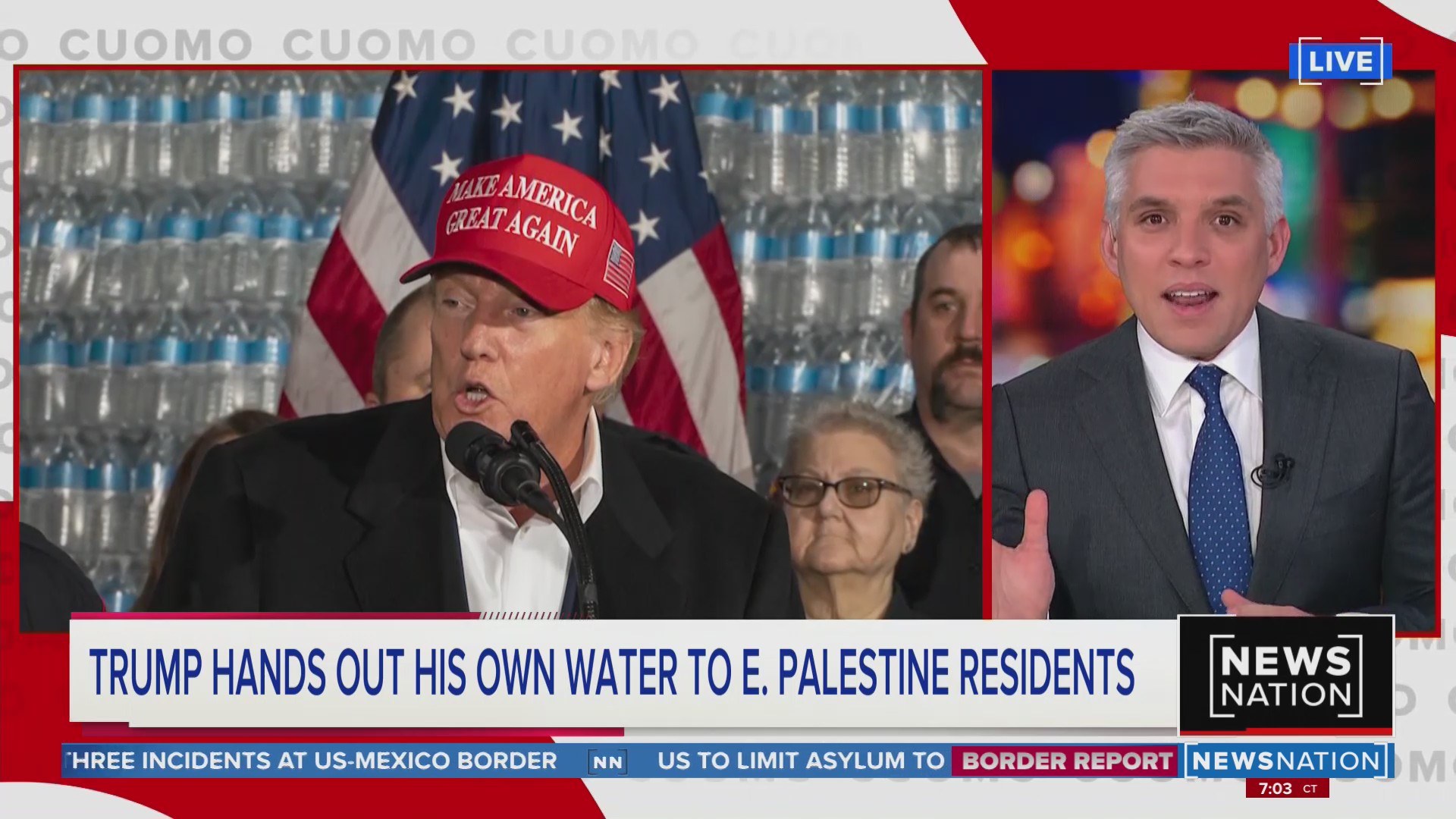 Entin: Trump in Ohio is good for the people in East Palestine | CUOMO ...