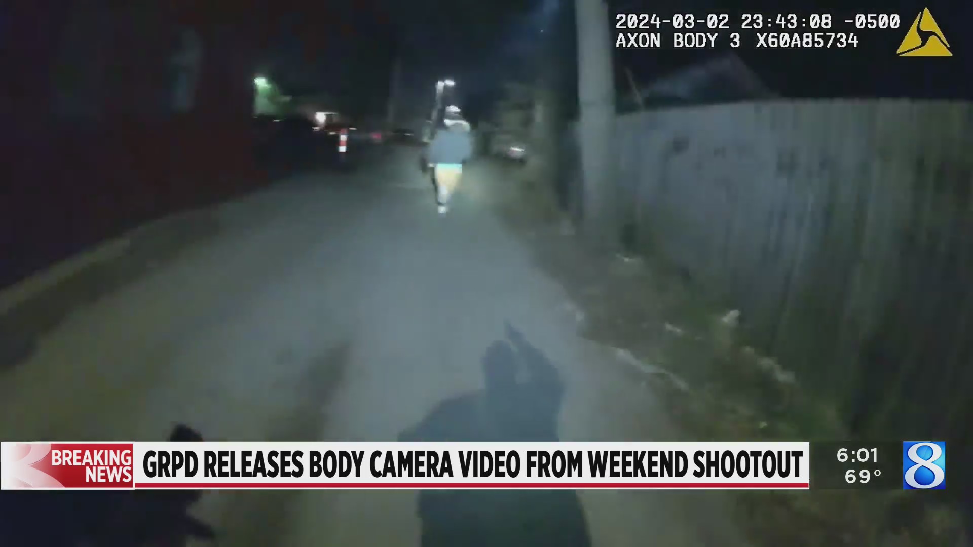GRPD: Video shows suspect fire at officers first in shootout – WOODTV.com